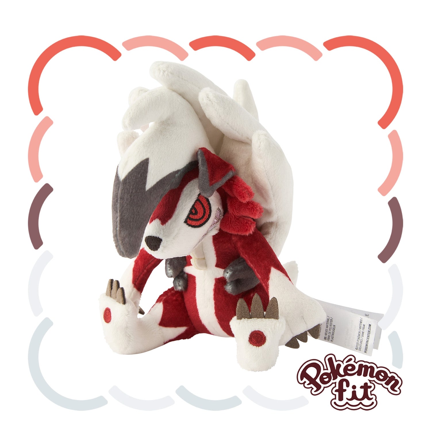 Lycanroc (Midnight Form) Pokemon Fit Plush – Poke Merch Market